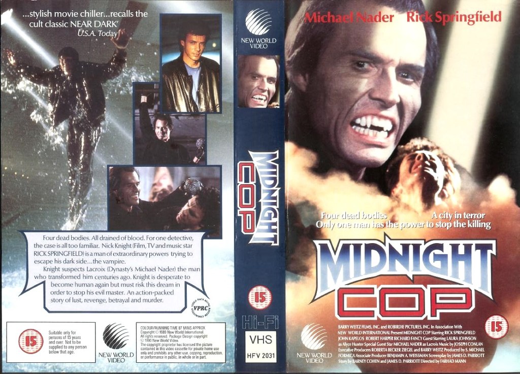 midnight_cop_vhs_rick_springfield | Universal Dork