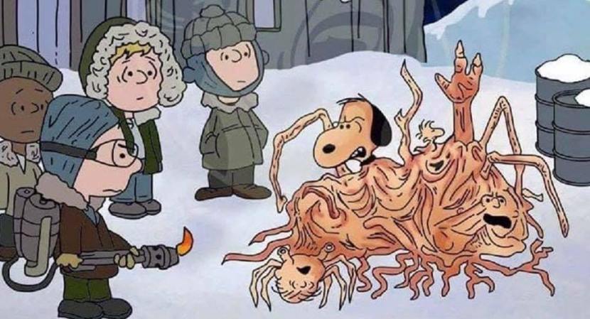 Charlie Brown & The Peanuts Take on John Carpenter’s THE THING ...